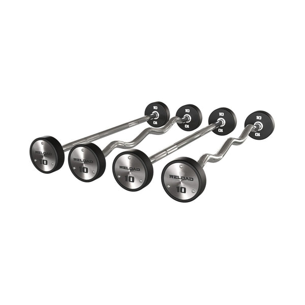 Fixed Barbells | Reload By Fitness Hero Commercial Fixed Barbells