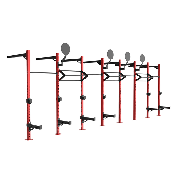 Reload 7-Station Wall-Mounted Rig | CrossFit Commercial Rack