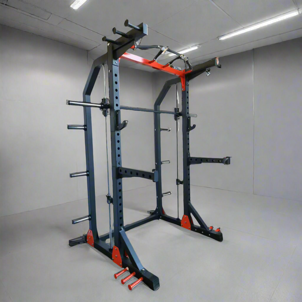 Reload Onyx Commercial Smith Machine – Heavy-Duty Half Rack
